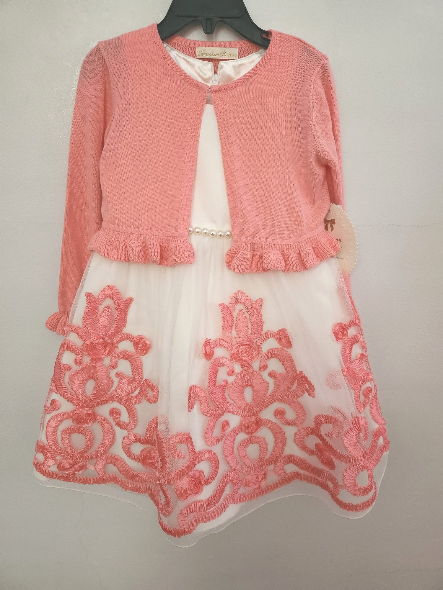 Preppy Petra (Size 4T) Girl's Dress – Curtsy & Bows, LLC